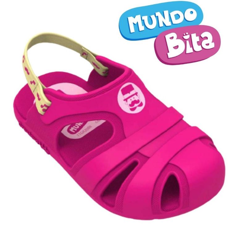 Crock babuche infantil baby Mundo Bita Comfy Grendene Kids Original ...