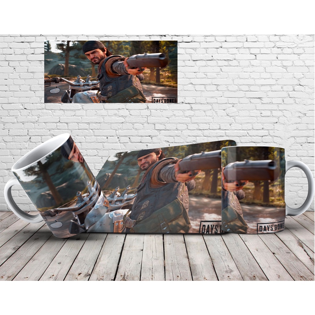 Kit Days Gone com um Mouse Pad e uma Caneca | Shopee Brasil