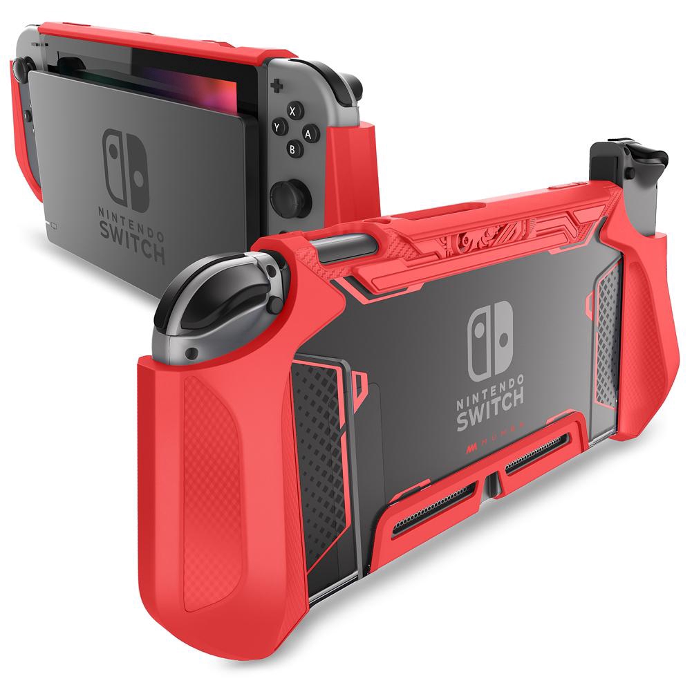Estojo De Protecao Para O Nintendo Switch 1a V2 Mumba Blade Series TPU Grip Protective Cover Compativel Com