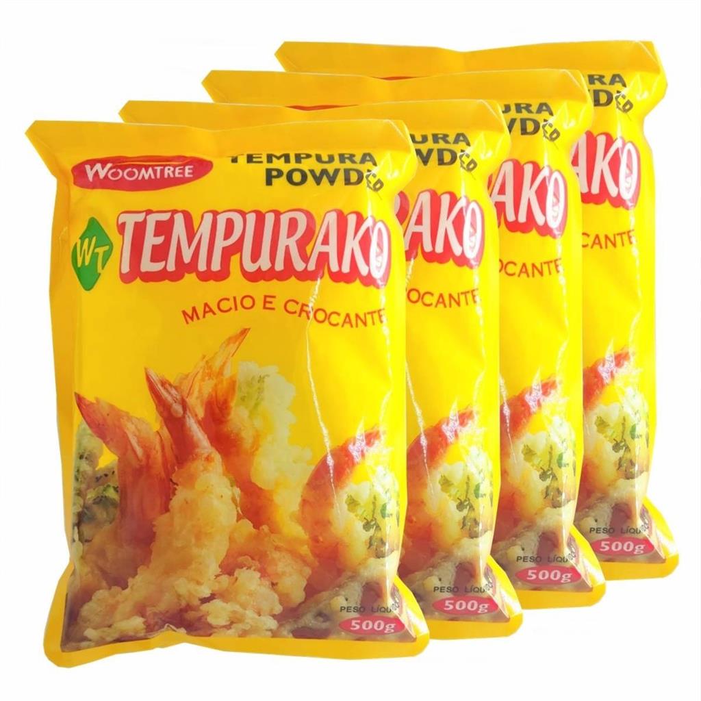 Farinha Para Tempura Tempura Ko 2,5kg Woomtree (kit Com 5) | Shopee Brasil