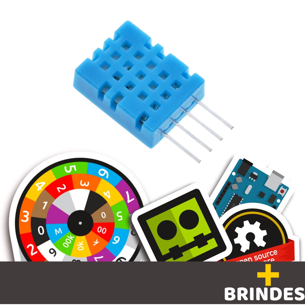 Sensor de Umidade e Temperatura DHT11 para arduino | Shopee Brasil