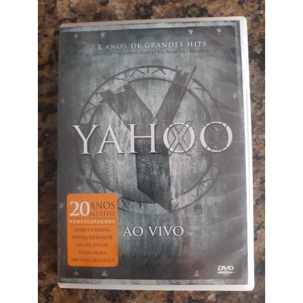 Dvd Yahoo 20 anos (Original e Raríssimo) | Shopee Brasil