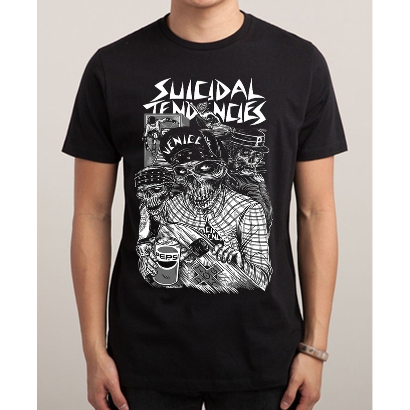 camiseta SUICIDAL TENDENCIES VENICE | Shopee Brasil