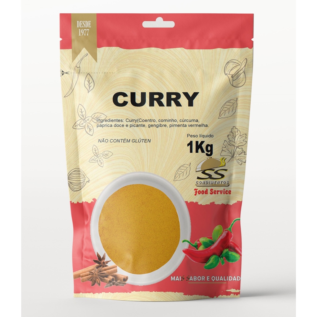 Curry A Granel | Temperos E Condimentos | Shopee Brasil