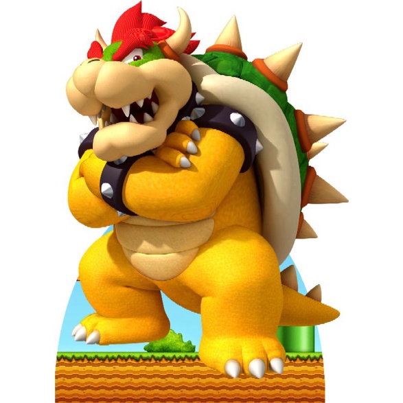 Display MDF Bowser 1 de 60 cm super Mario | Shopee Brasil