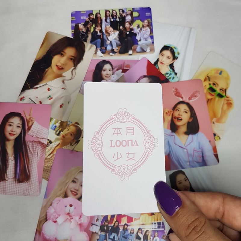 Kit 14 Cards - Loona Kpop | Shopee Brasil