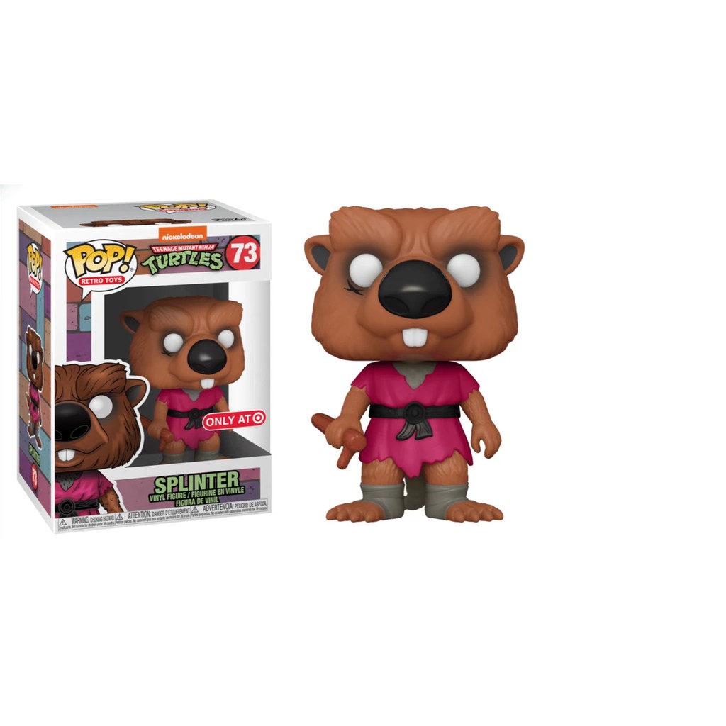Funko Pop Splinter Target - Teenage Mutant Ninja Turtles #73 | Shopee ...