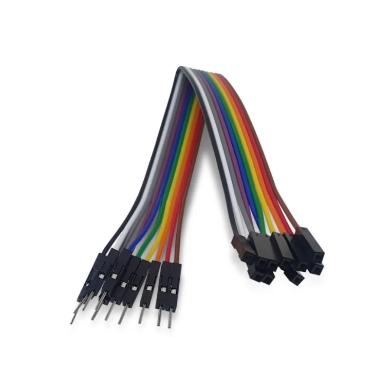 Kit Jumper Macho Femea 10 Fios 20cm Para Projetos Arduino Pic | Shopee ...
