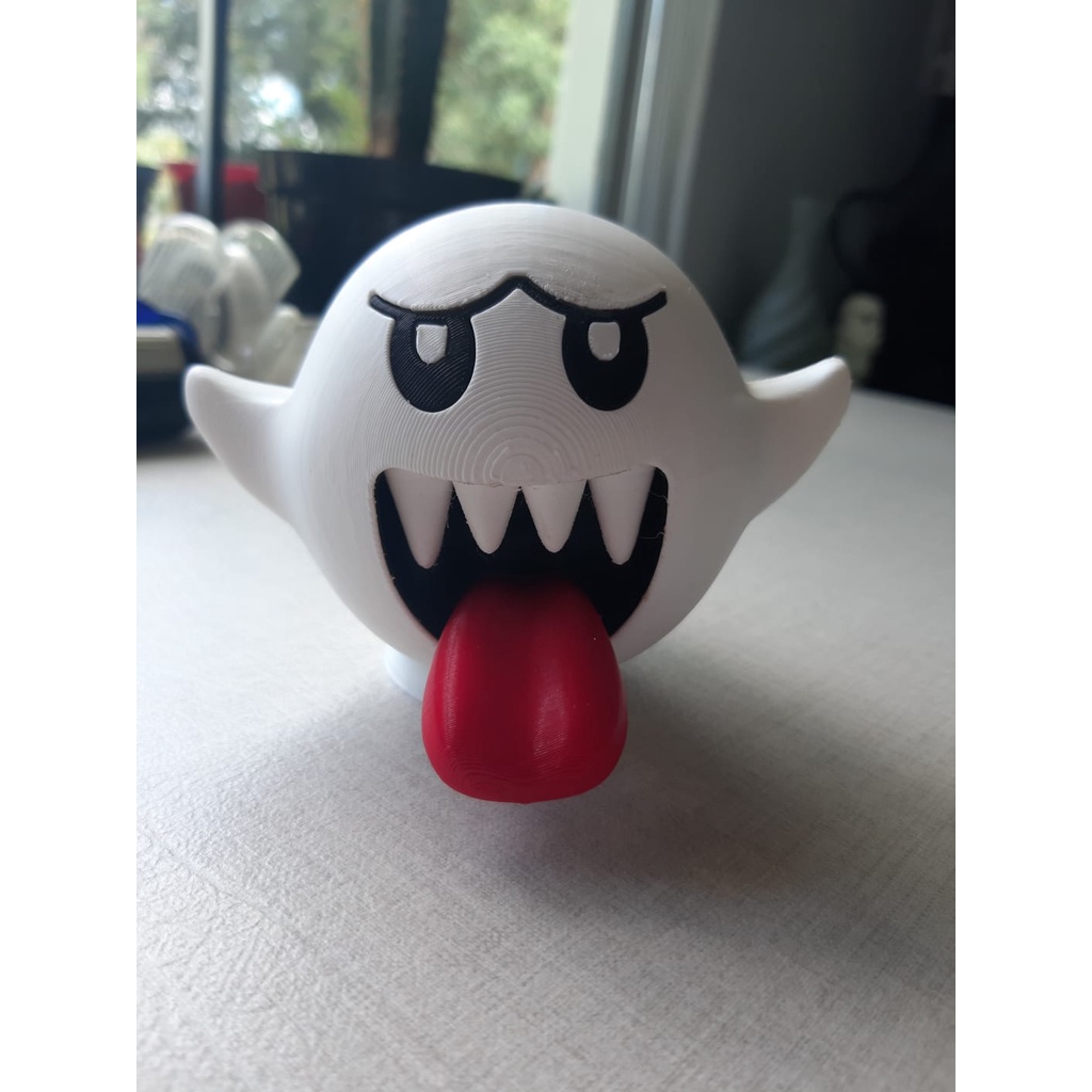 Fantasma Boo - Super Mario - Impressão 3D | Shopee Brasil