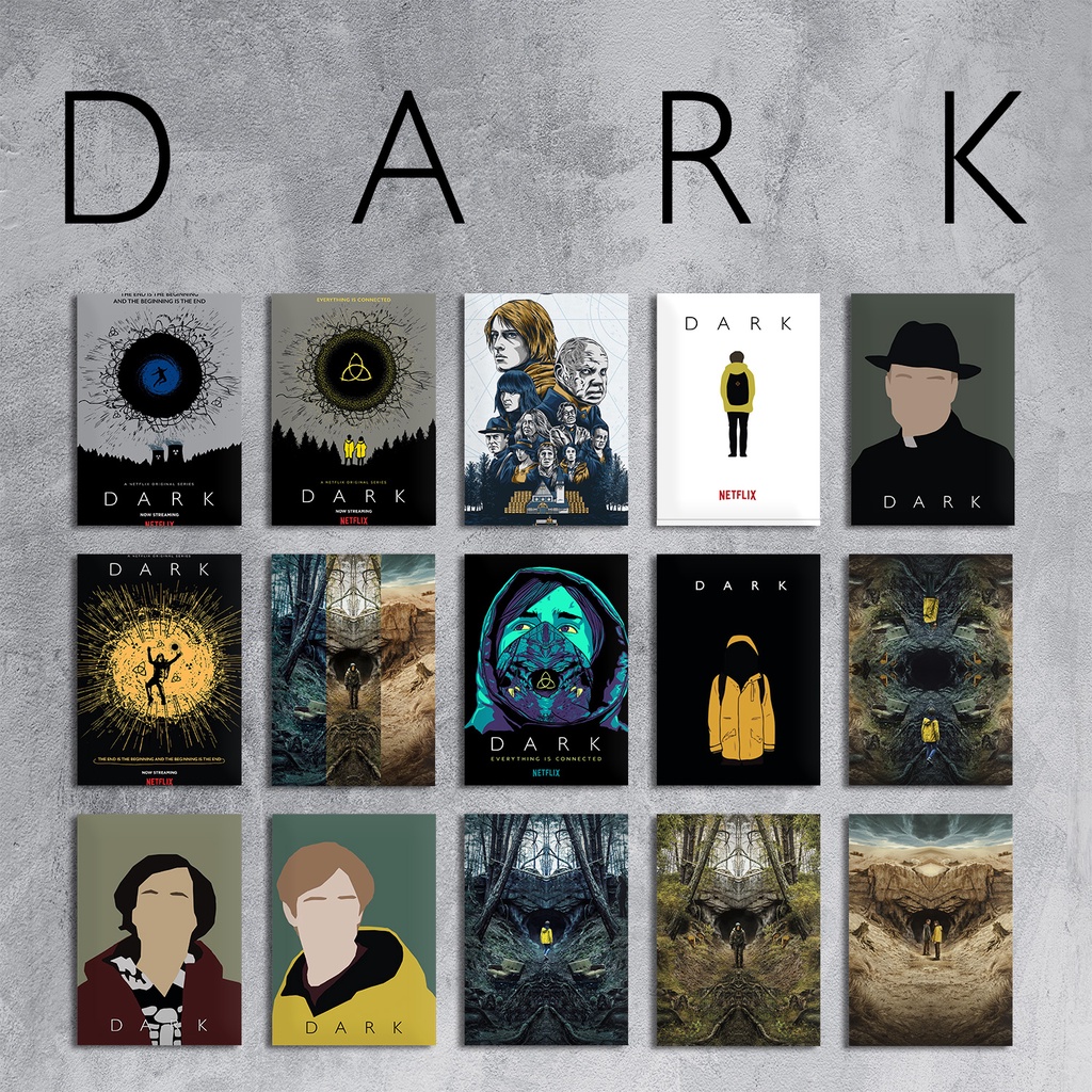 Quadro decorativo DARK - série - Viagem no tempo Jonas Ulrich Martha ...