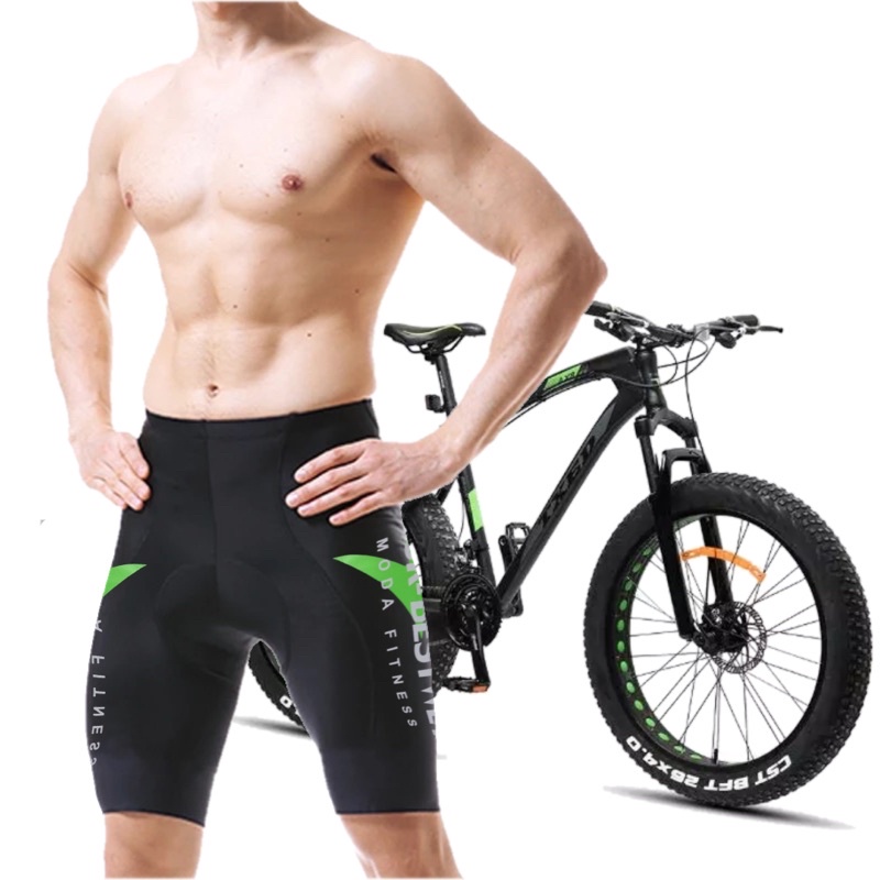 Bermuda De Ciclismo Masculino Speed Bike Com Forro Multigomos Densidade ...