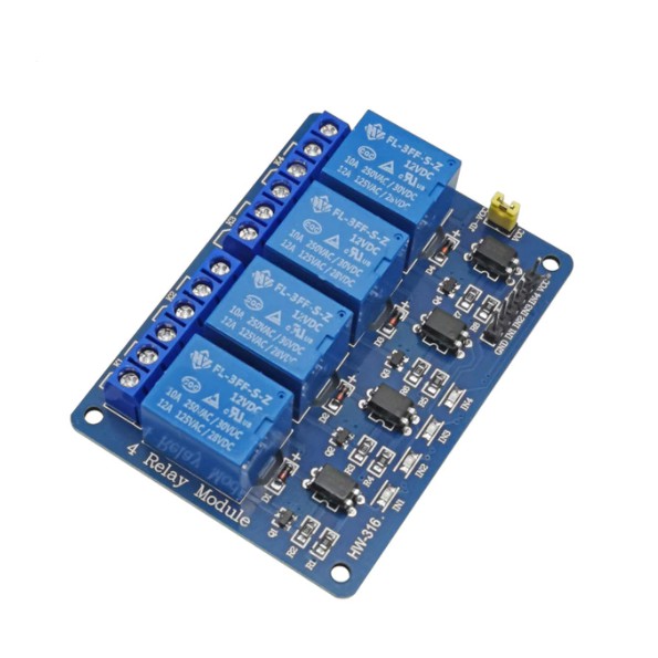 Rele 4 Canais 5v Arduino | Shopee Brasil