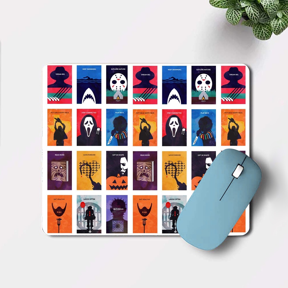Mouse Pad Personalizado Clássicos Filmes de Terror Horror Movie ...