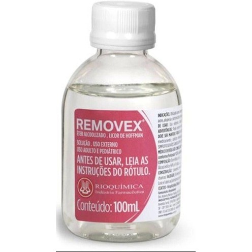 REMOVEX SOL 100ML (ETER +LICOR HOFFMAN) | Shopee Brasil