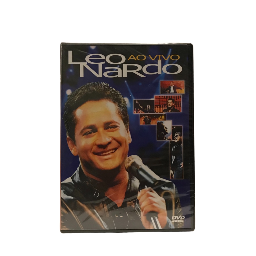 DVD LEONARDO AO VIVO | Shopee Brasil