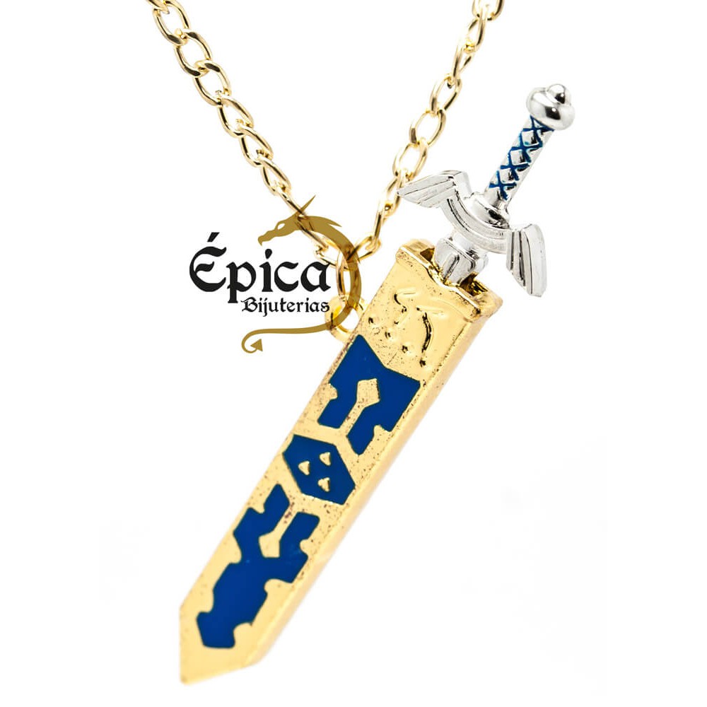 Colar Espada Master Sword Legend Of Zelda | Shopee Brasil