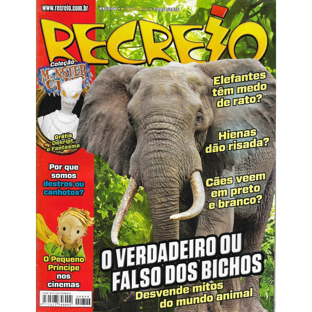 Revista Recreio Kit Com 10 Revistas Diferentes Variadas | Shopee Brasil