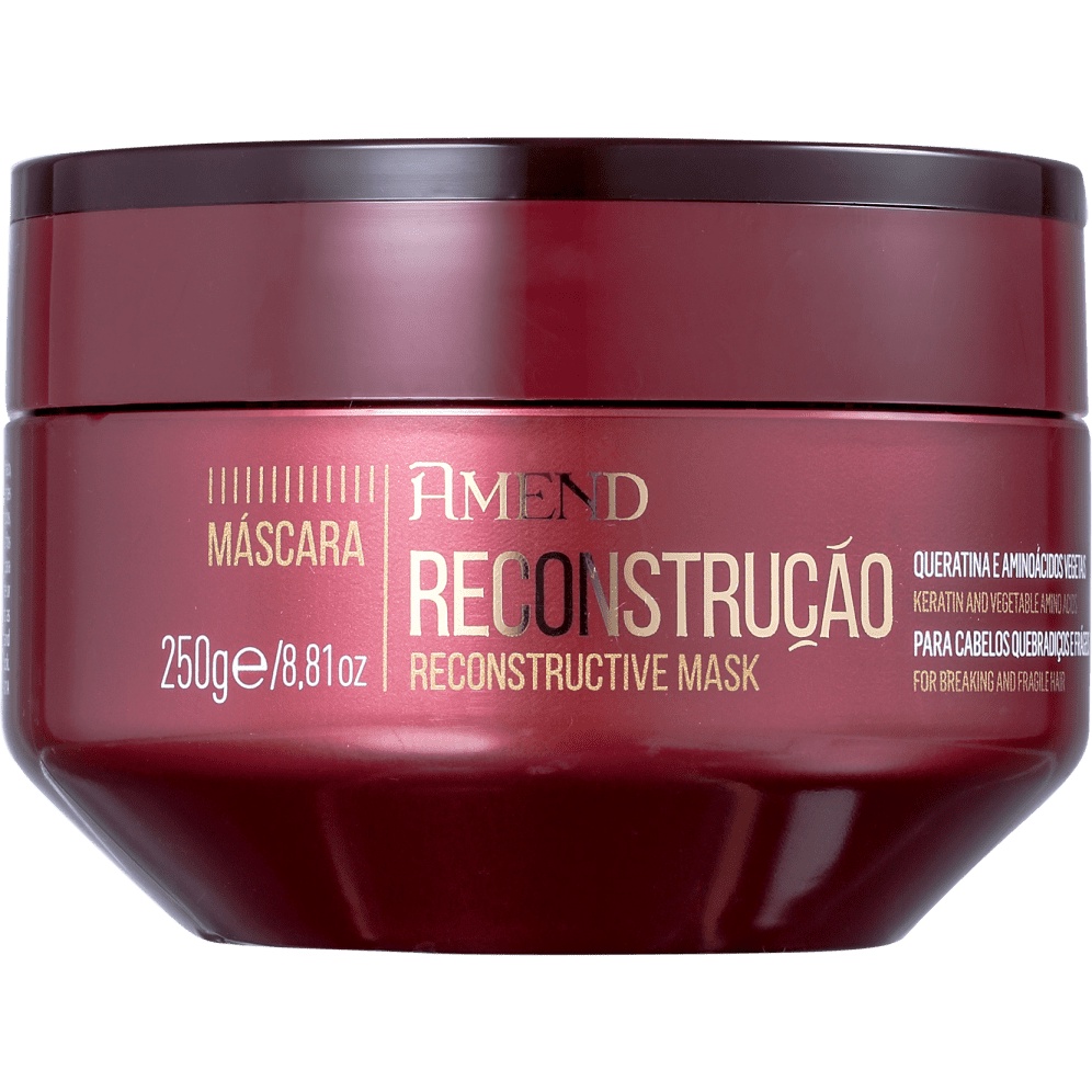 Amend Máscara de Reconstrução 250g Reconstructive Mask | Shopee Brasil