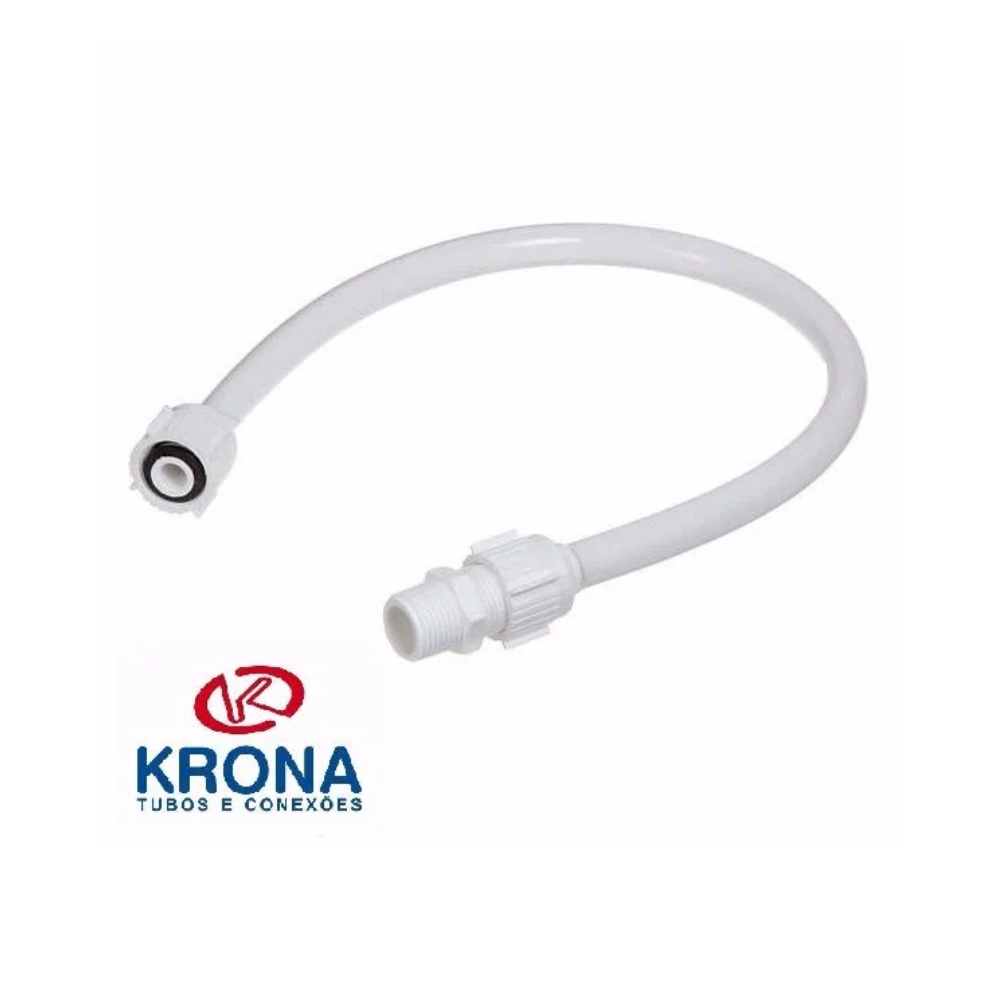 Engate Flexível Rabicho Pvc 60cm - Krona | Shopee Brasil