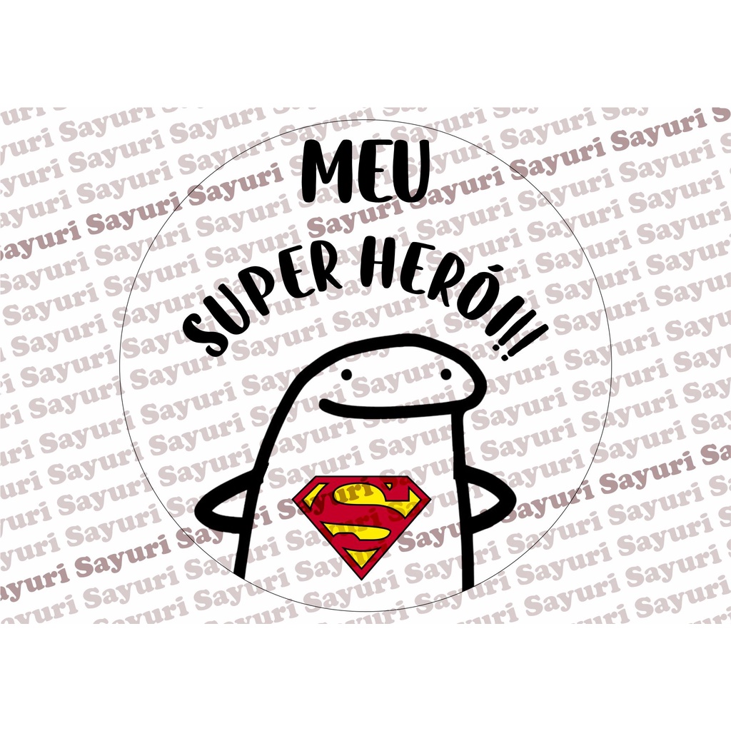 Papel arroz Flork Meme com 20cm redondo - Dia dos Pais | Shopee Brasil