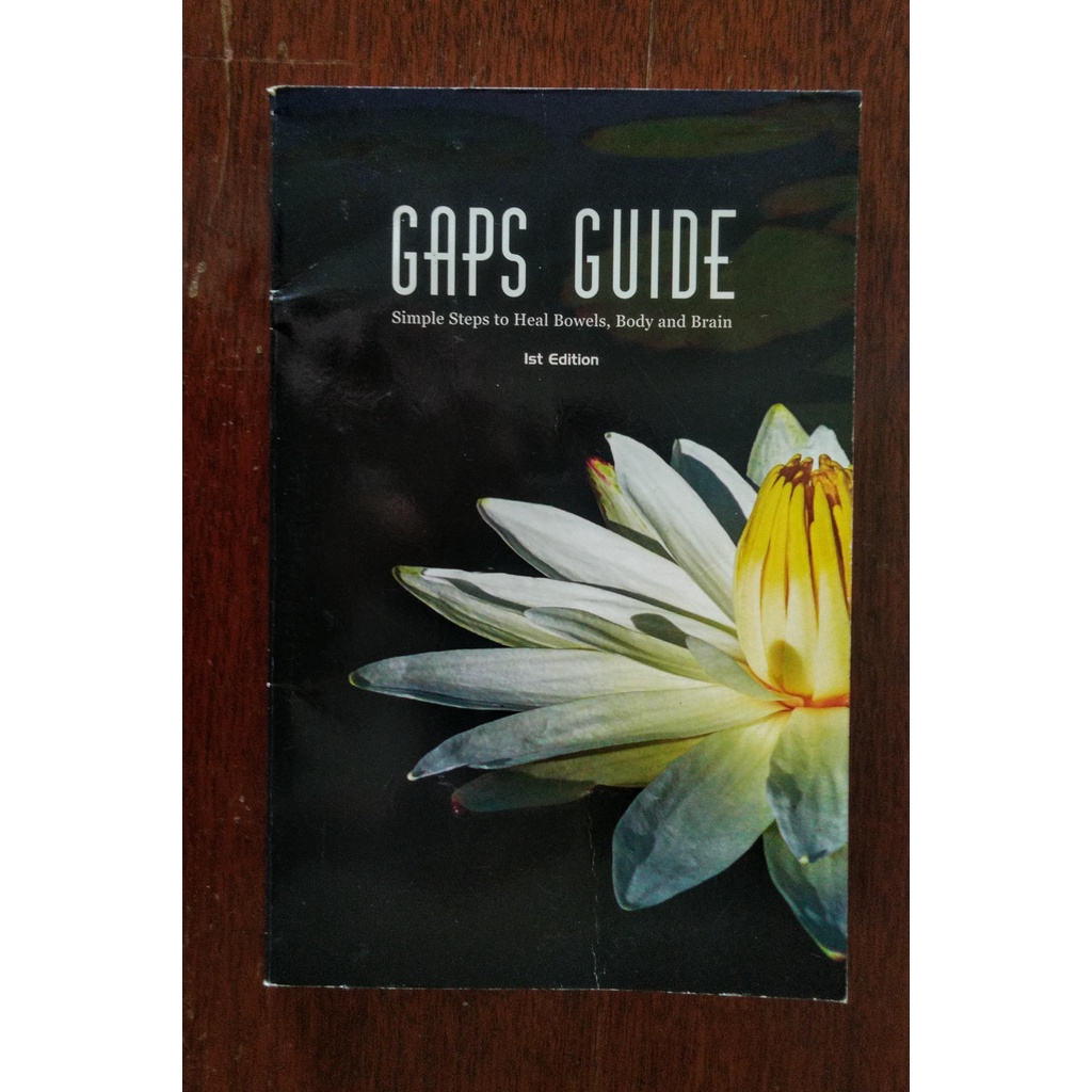 Livro GAPS Guide 1st Edition (Baden Lashkov) | Shopee Brasil