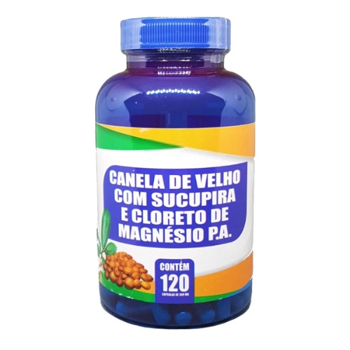 Canela De Velho C/ Sucupira E Cloreto De Magnésio 120 Caps Encapsulado Natuviva | Shopee Brasil