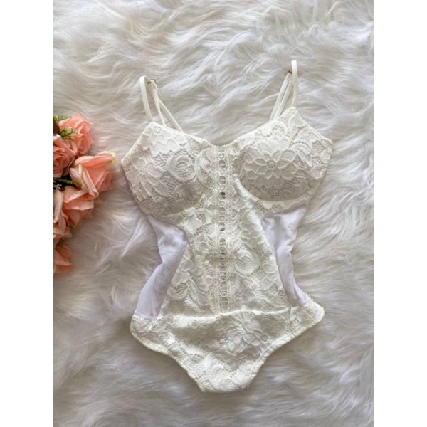 Body Renda Suzana Branco | Shopee Brasil