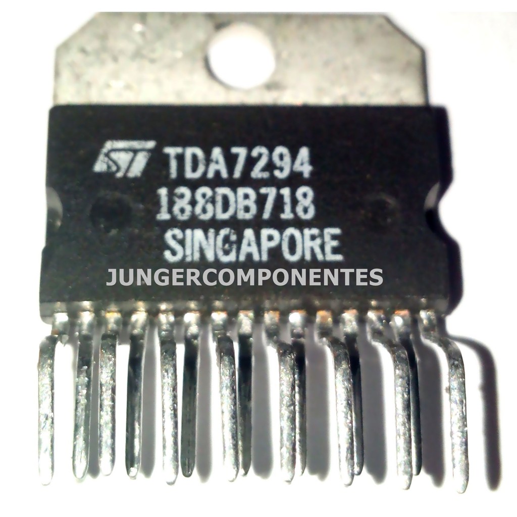 Circuito Integrado C.I TDA7294 - TDA 7294 - TDA7294V AMPLIFICADOR MONO 100W ANTIGOS 100% ...