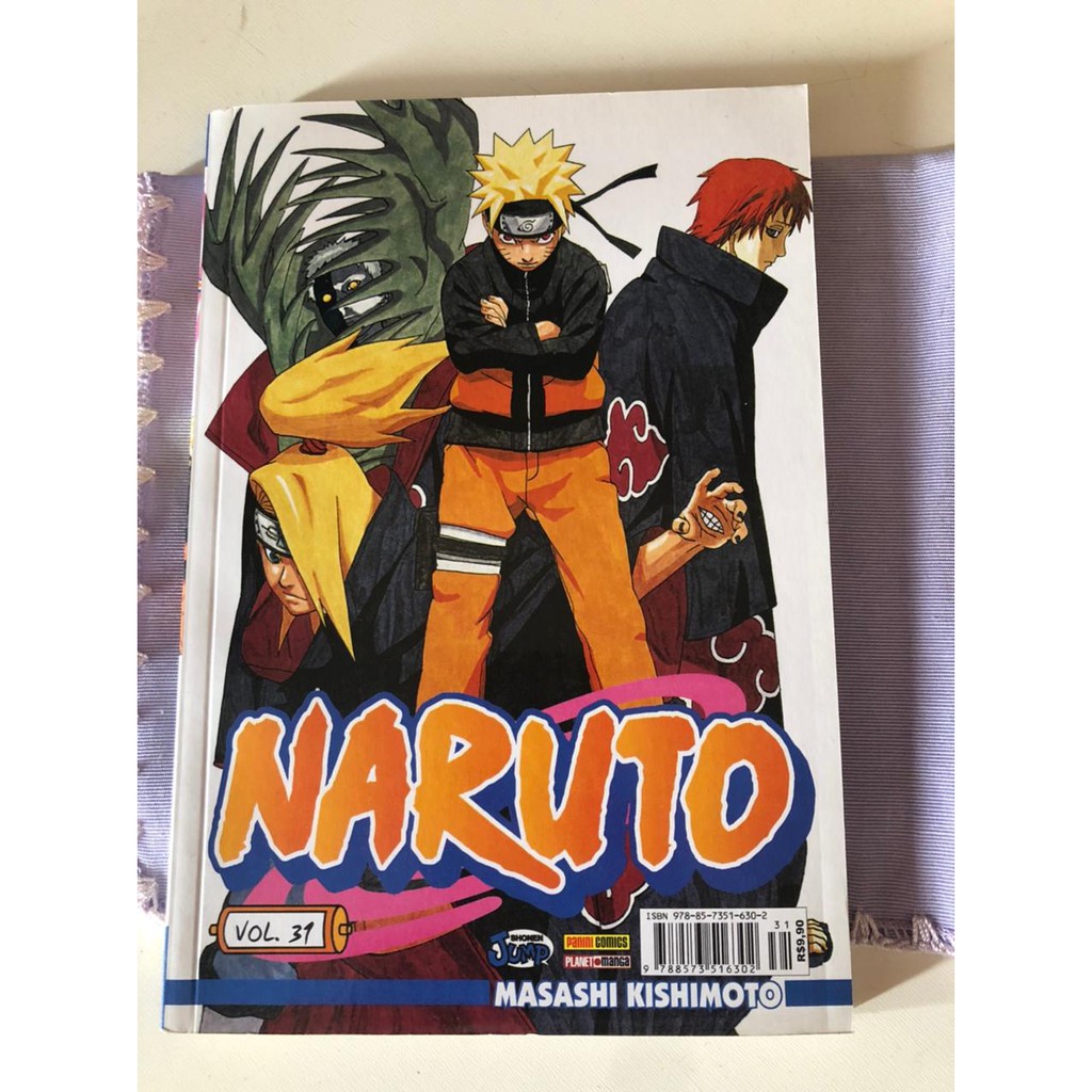 Volume 31 Naruto Clássico Edição Antiga | Shopee Brasil