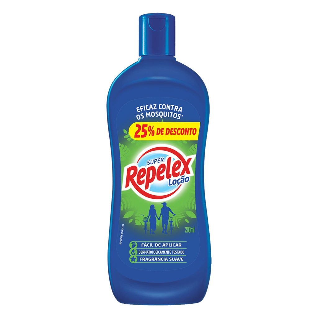 Repelente Super Repelex Loção 100 ml (unidade) | Shopee Brasil