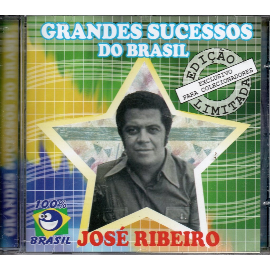 Cd José Ribeiro - Grandes Sucessos Do Brasil | Shopee Brasil