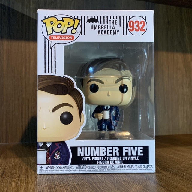 Funko Pop! Number Five - Série The Umbrella Academy #932 | Shopee Brasil