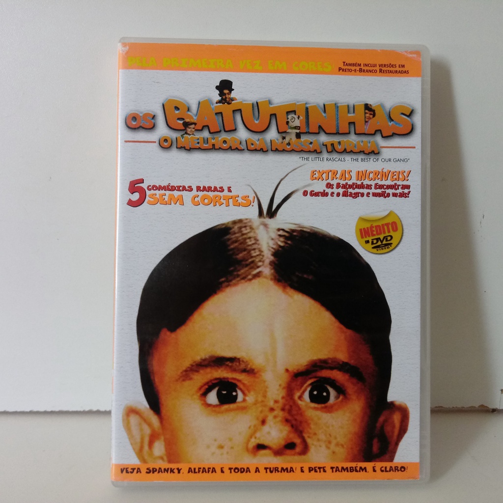 Dvd Os Batutinhas - O Melhor De nossa Turma(a135) | Shopee Brasil