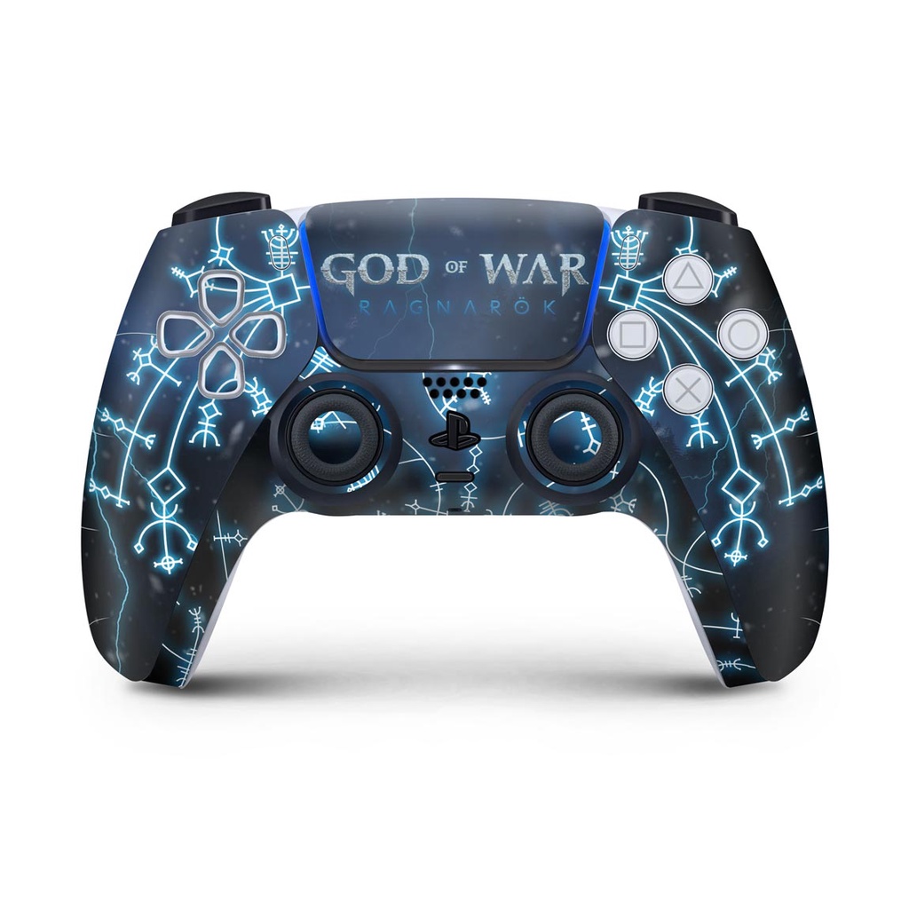 Skin PS5 Controle Playstation 5 Adesivo - God of War Ragnarok B ...