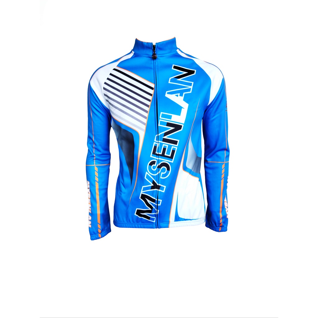 Jaqueta Blusão Blusa Frio Bicicleta Ciclismo Mysenlan Azul | Shopee Brasil