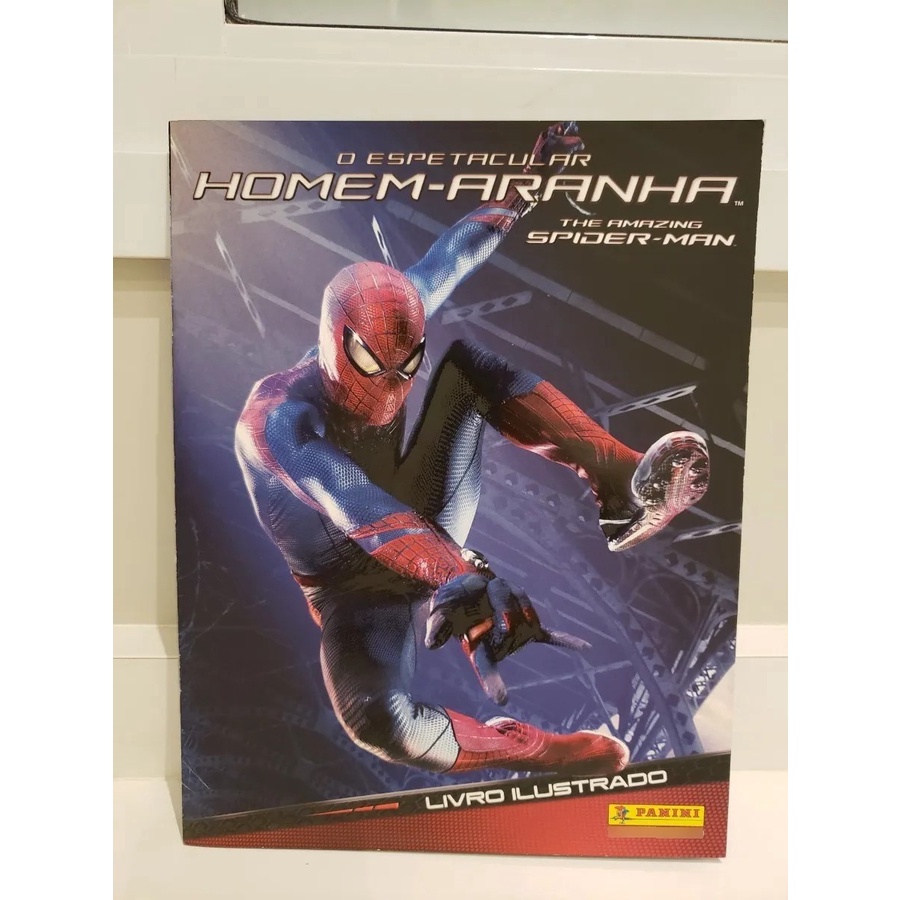 Álbum de Figurinhas O Espetacular Homem-Aranha Completo Andrew Garfield | Shopee Brasil