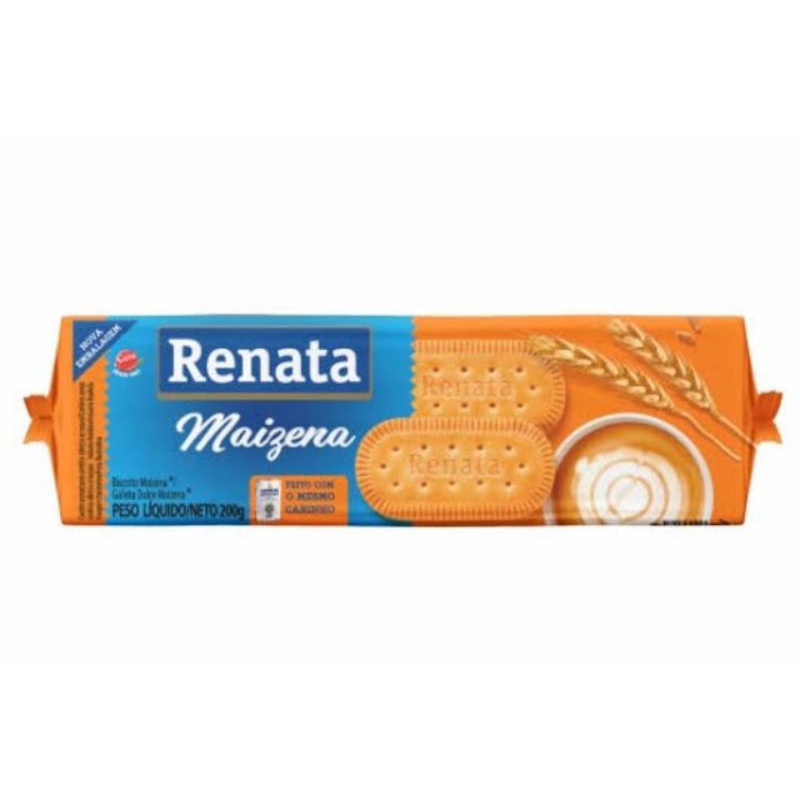 Biscoito Maizena Renata 200g | Shopee Brasil