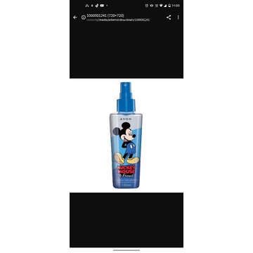 Colônia Mickey Mouse & Friends - 150ml Avon | Shopee Brasil