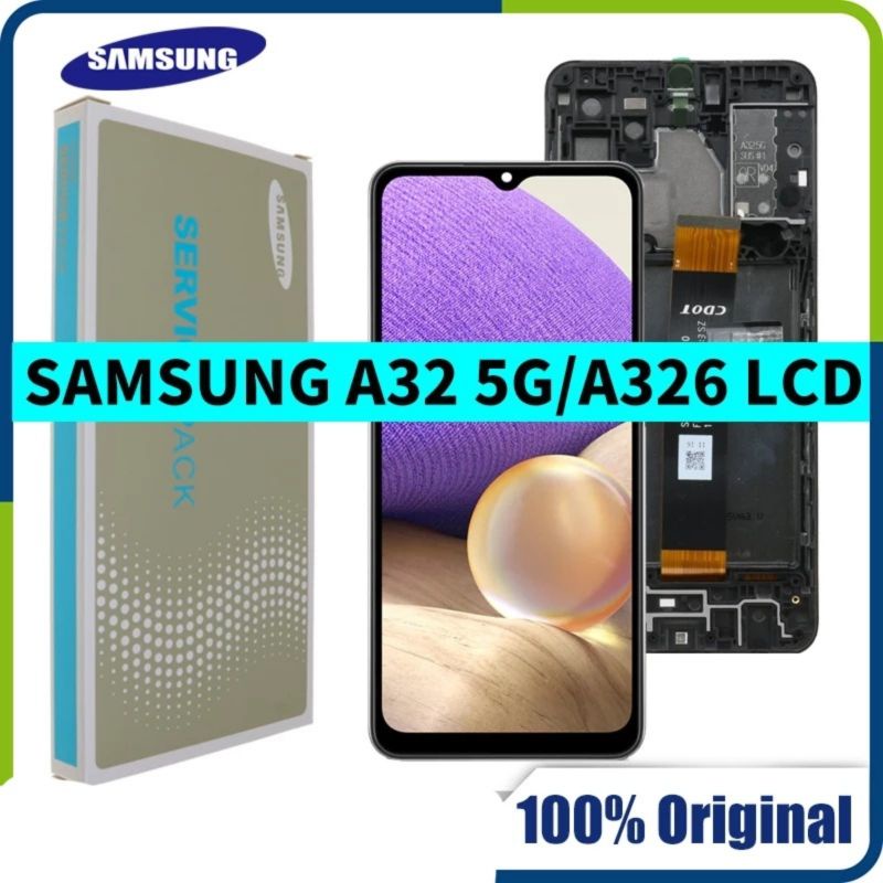 Tela Frontal A32 Original Nacional 5g Display Touch A326 Lcd Aro ...