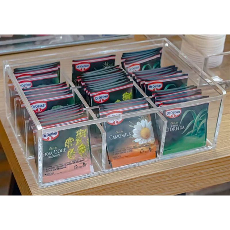 porta chás acrilico | Shopee Brasil
