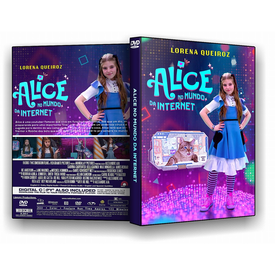 Dvd Alice No Mundo Da Internet (2022) | Shopee Brasil