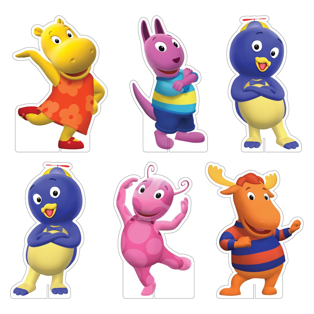 Kit Display De Mesa Festa Infantil Os Backyardigans | Shopee Brasil
