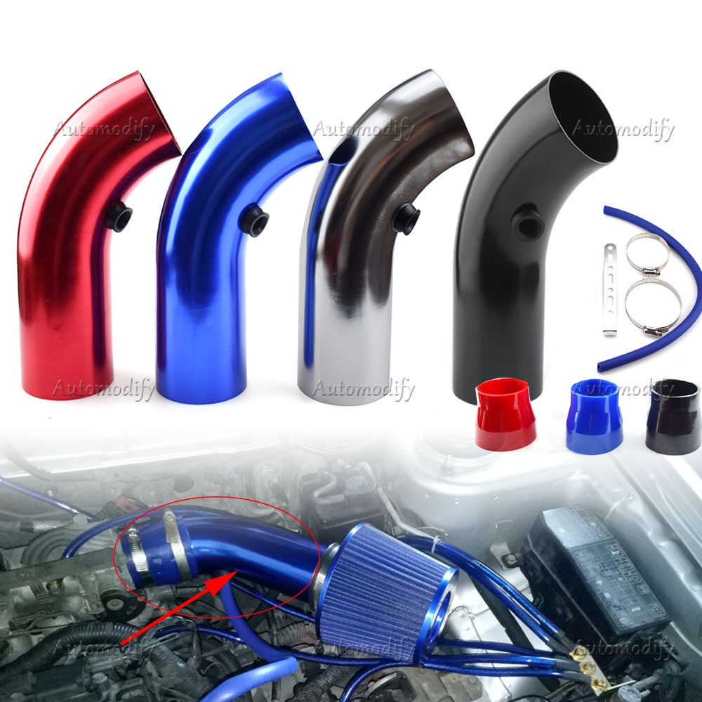Kit De Fluxo De Energia Para Tubo De Escape Turbo Air Inlet 76mm ...