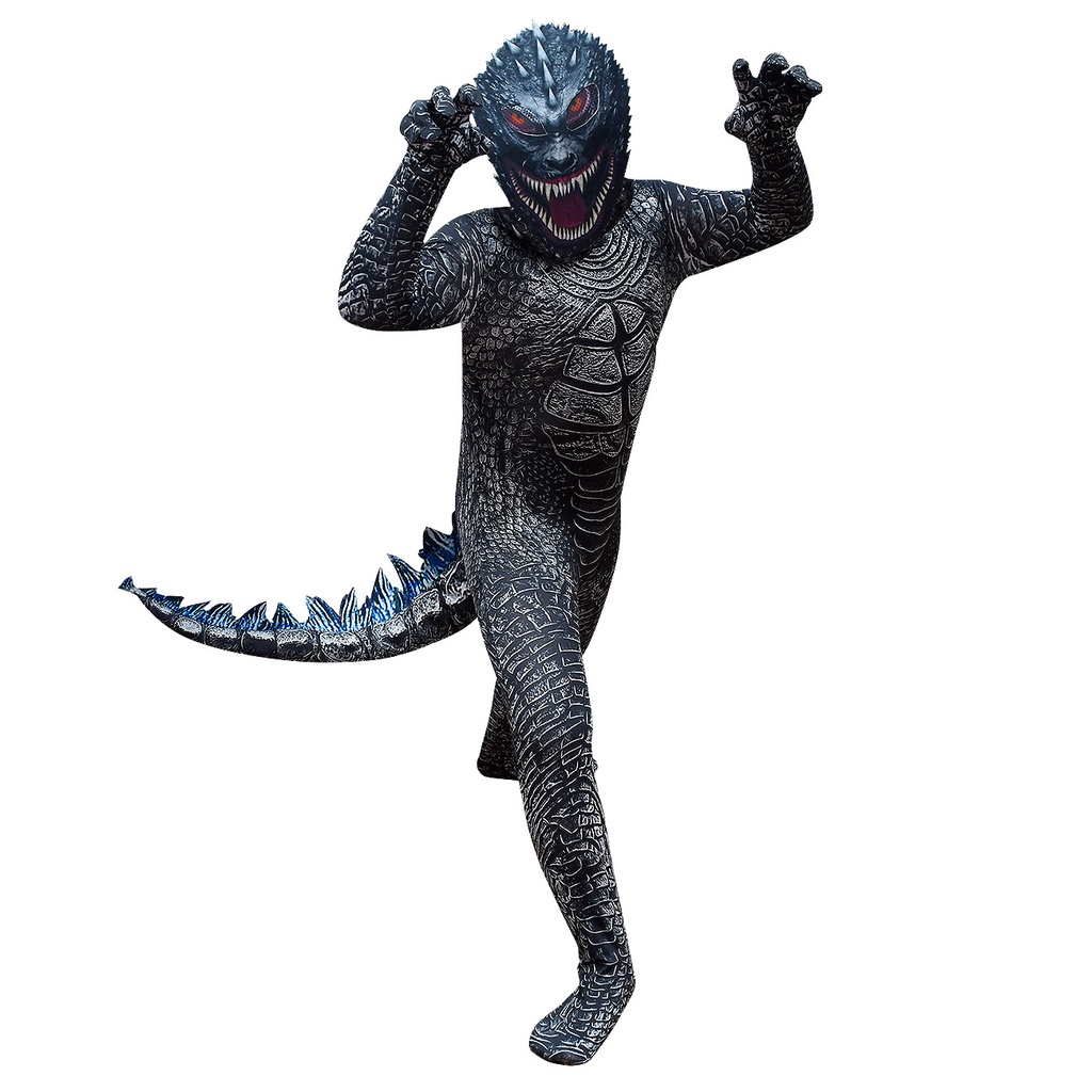 Terno Godzilla New Style Flame Godzilla Cos Costume Cosplay Costume