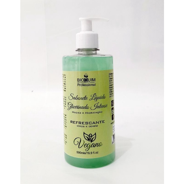 Sabonete Liquido Corporal Refrescante BIOQUIM Cosméticos | Shopee Brasil
