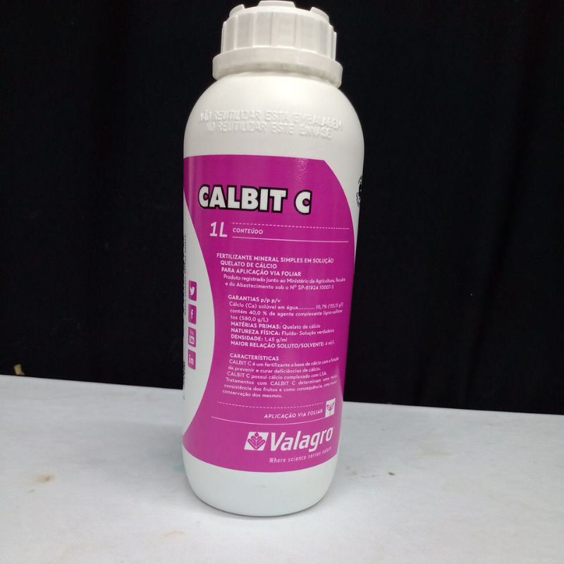 calbit C. cálcio para orquideas ( quelato) 1 litro | Shopee Brasil
