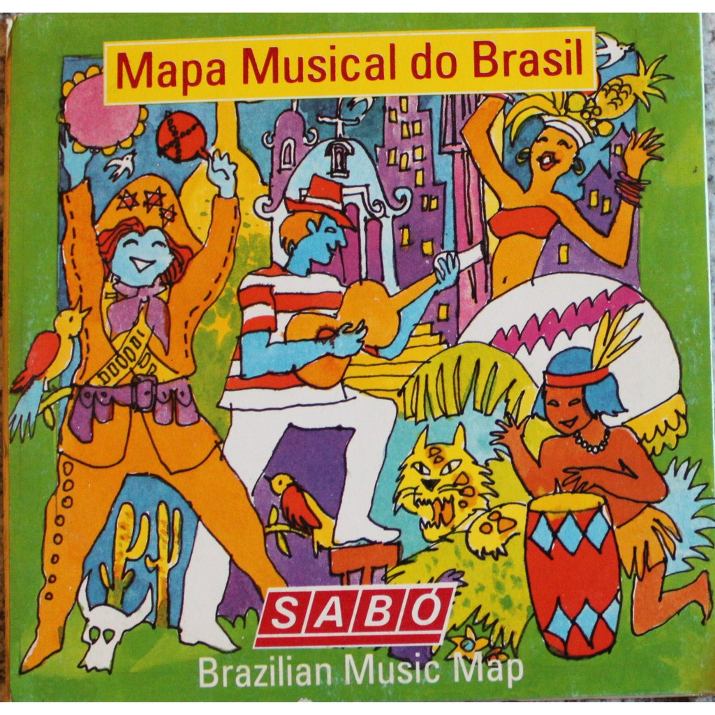 CD ORIGINAL MAPA MUSICAL DO BRASIL – SABÓ | Shopee Brasil