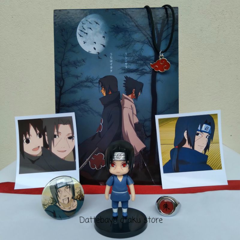 Kit Itachi Uchiha Naruto akatsuki box Itachi Figure Itachi Naruto colar ...