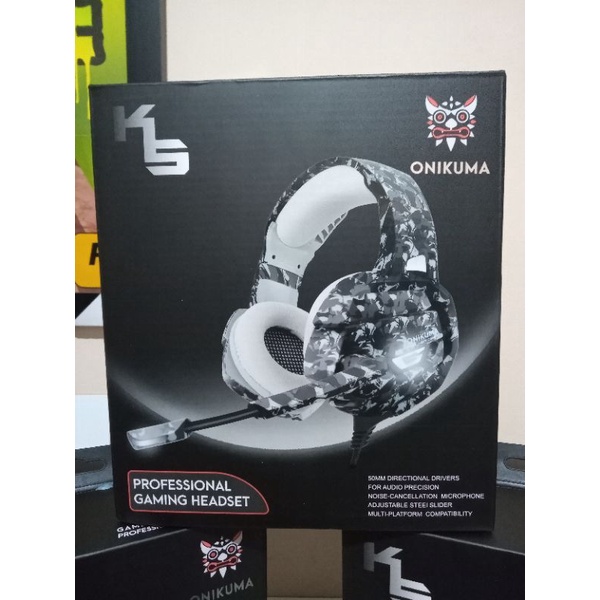 Headset Gamer Onikuma K5 | Shopee Brasil