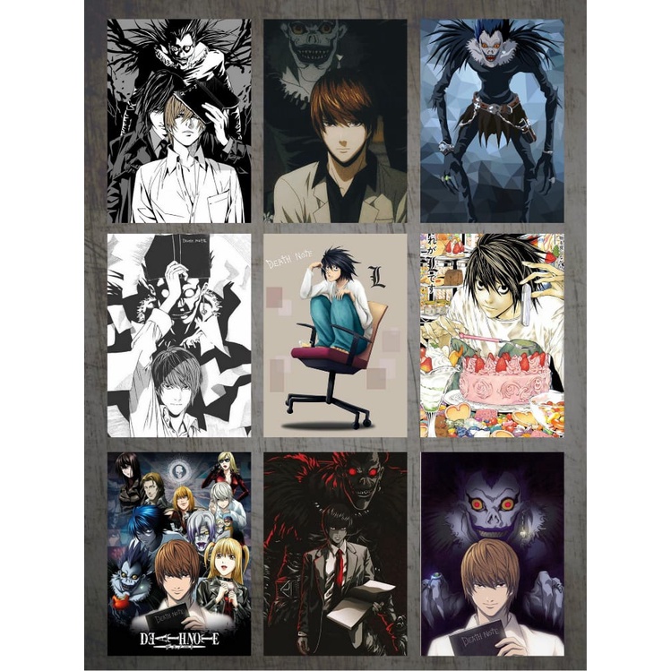 Quadros Decorativos Death Note de Parede Placa MDF | Shopee Brasil